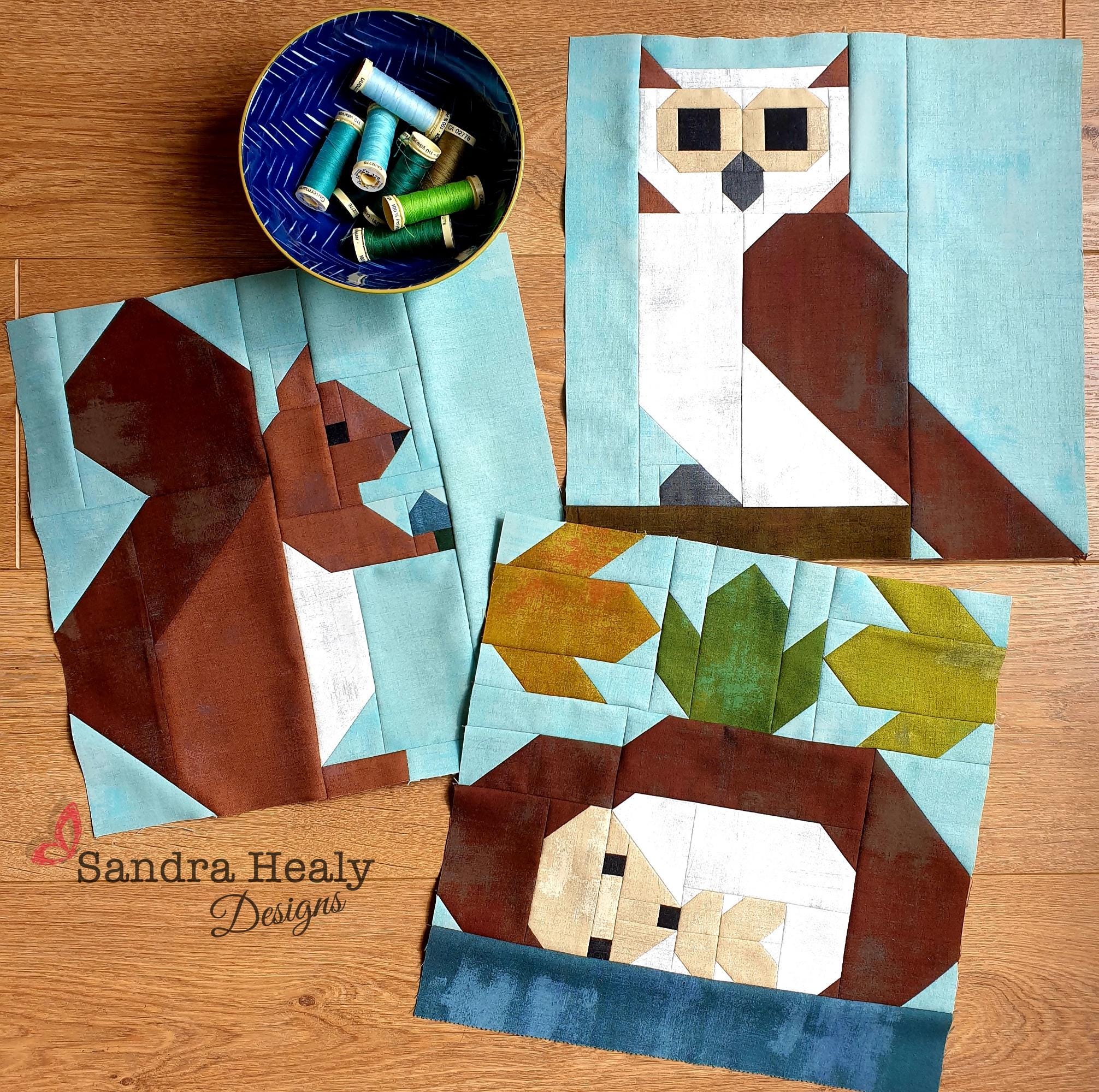 Owl Quilt Block Pattern: 12