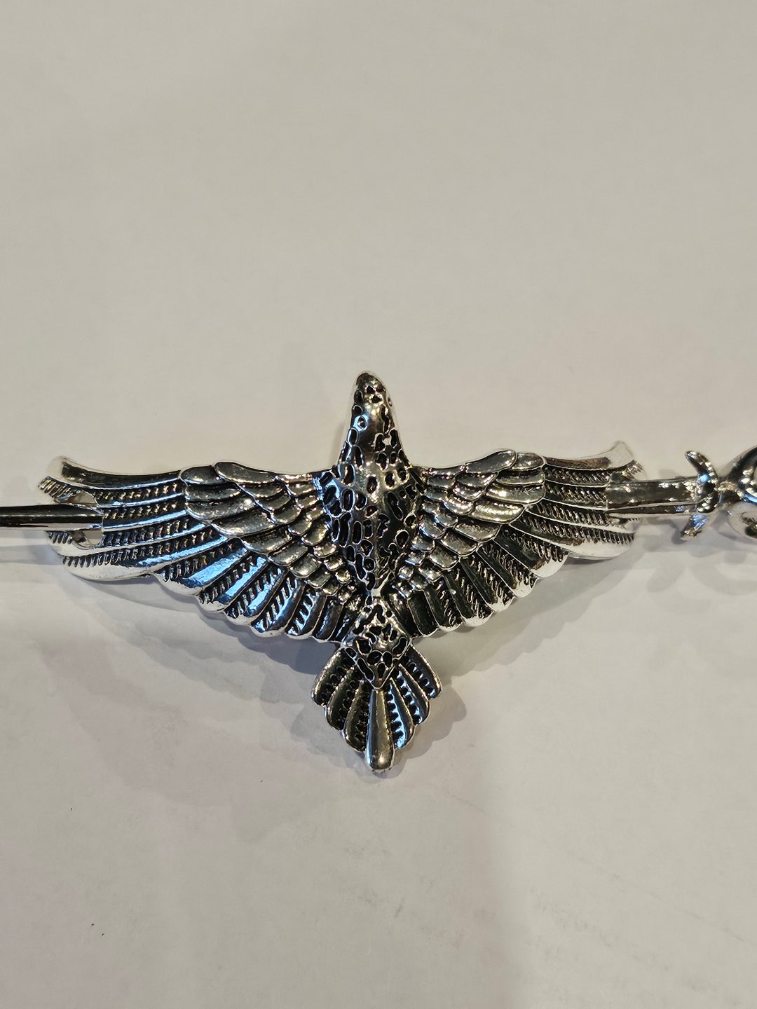 Raven Hair Barrett Pagan Celtic - Etsy