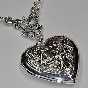 Gothic Vampire Bat Locket Necklace Made to Measure This Locket is a ...