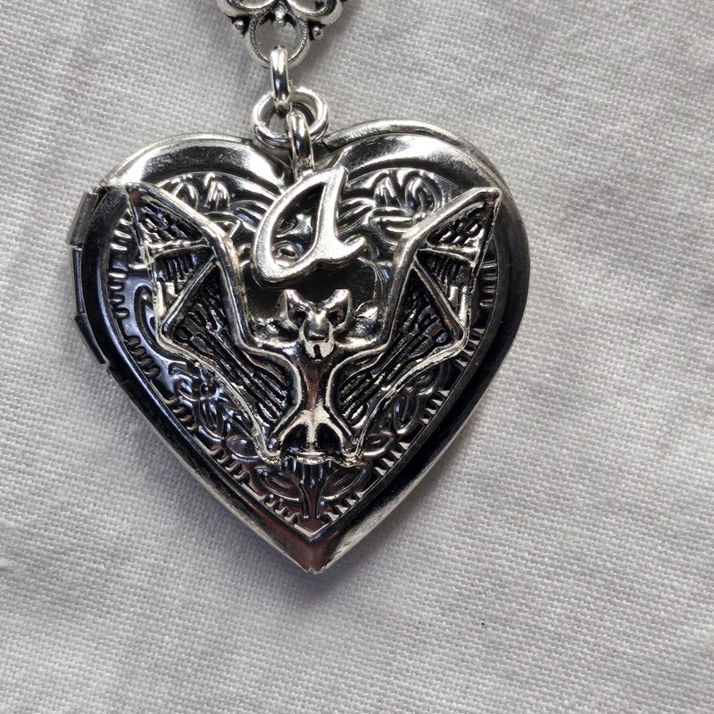 Gothic Locket Jewelry - Etsy UK