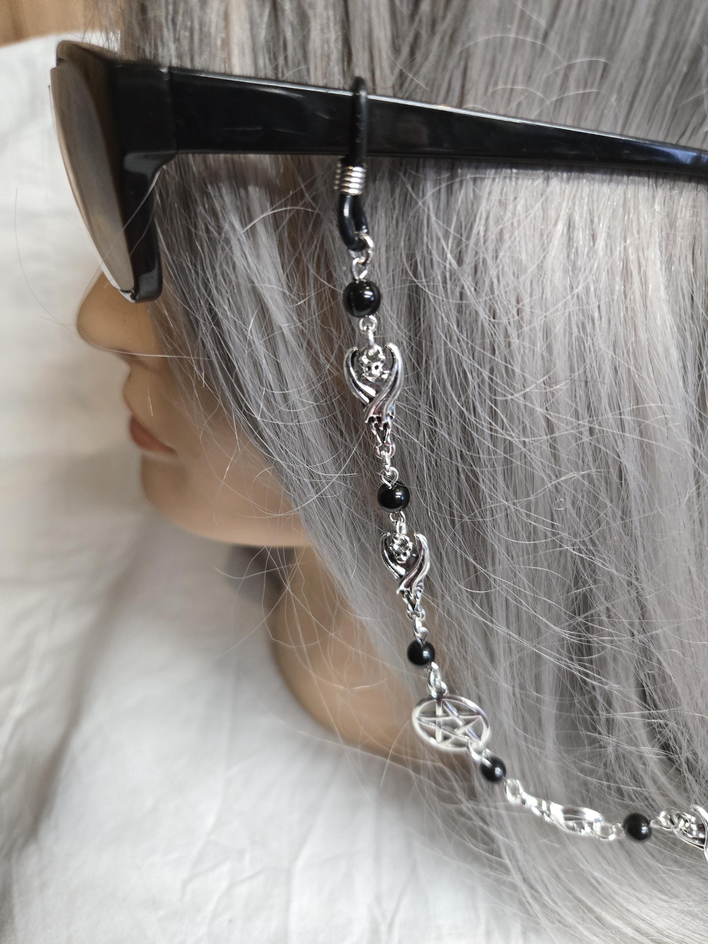 Gothic Vampire Glasses Chain Fashion Gothic Chain Steampunk Glasses Eye ...