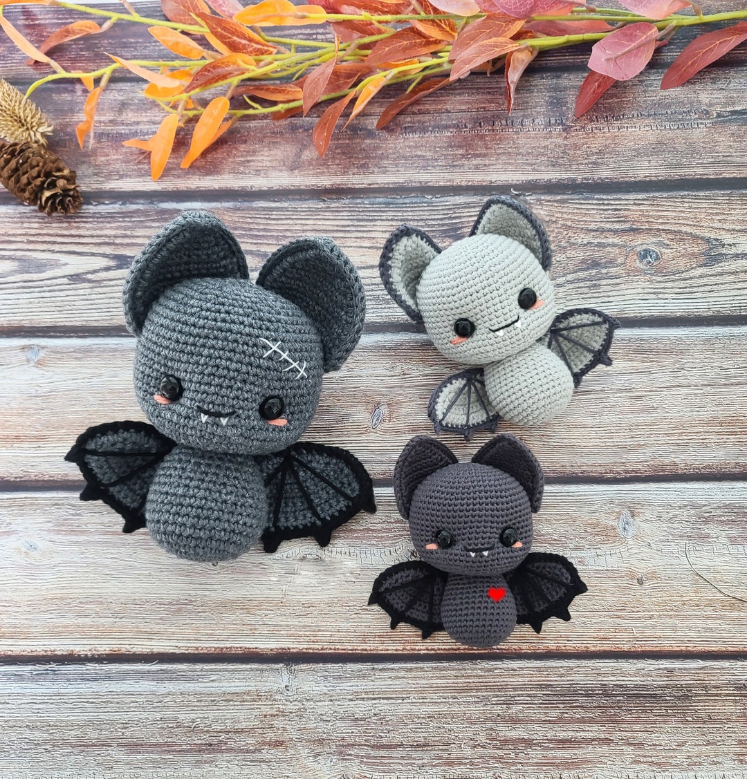 Bat Crochet Pattern, Crochet Bat, Amigurumi Bat, Amigurumi Pattern, Crochet Pattern, Bat Pattern ...