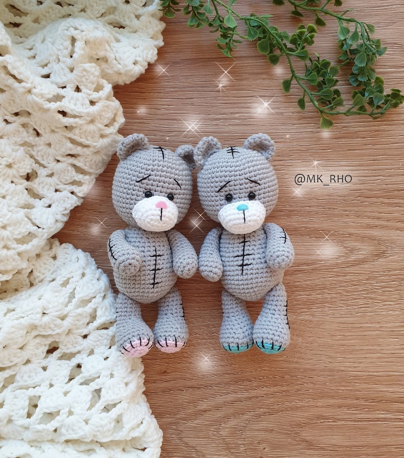 Crochet Pattern, Amigurumi Mini- Bear - Etsy
