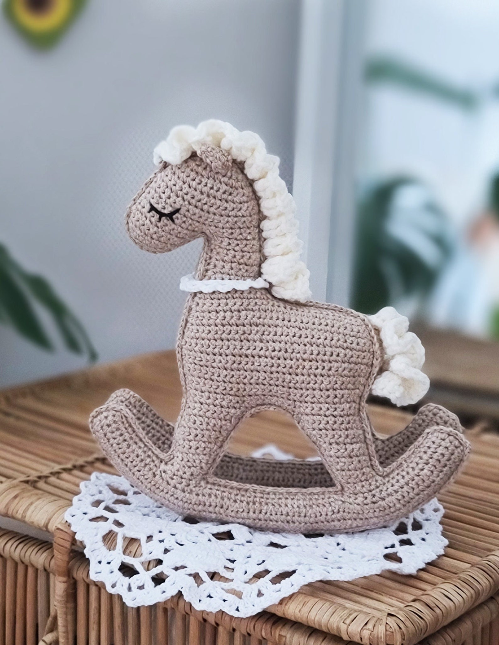 Crochet Rockin Horse Crochet Pattern Pdf Amigurumi Horse - Etsy