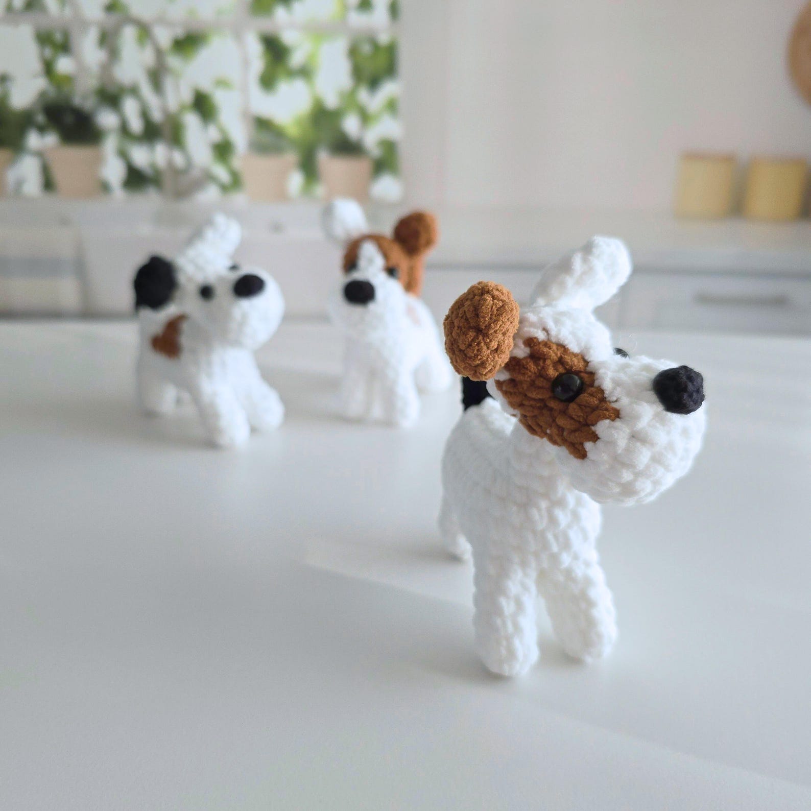 Crochet Wire Fox Terrier, Crochet Dog, Amigurumi Pattern, Puppie Pdf - Etsy