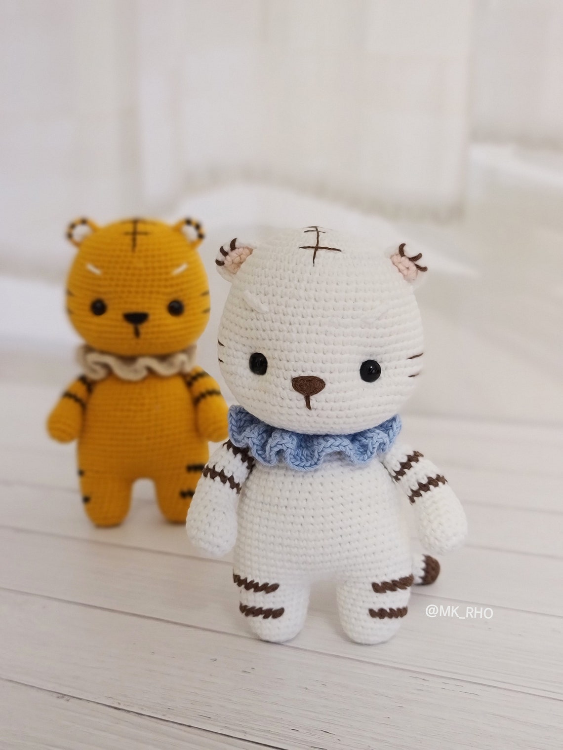 Minitiger Tiger Pattern Amigurumi Tiger Crochet Tiger - Etsy
