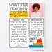 Editable Meet the Teacher Teacher Newsletter Event Newsletter Parent ...