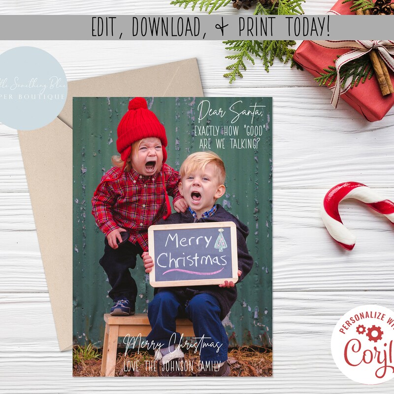 Funny Christmas Card - Etsy