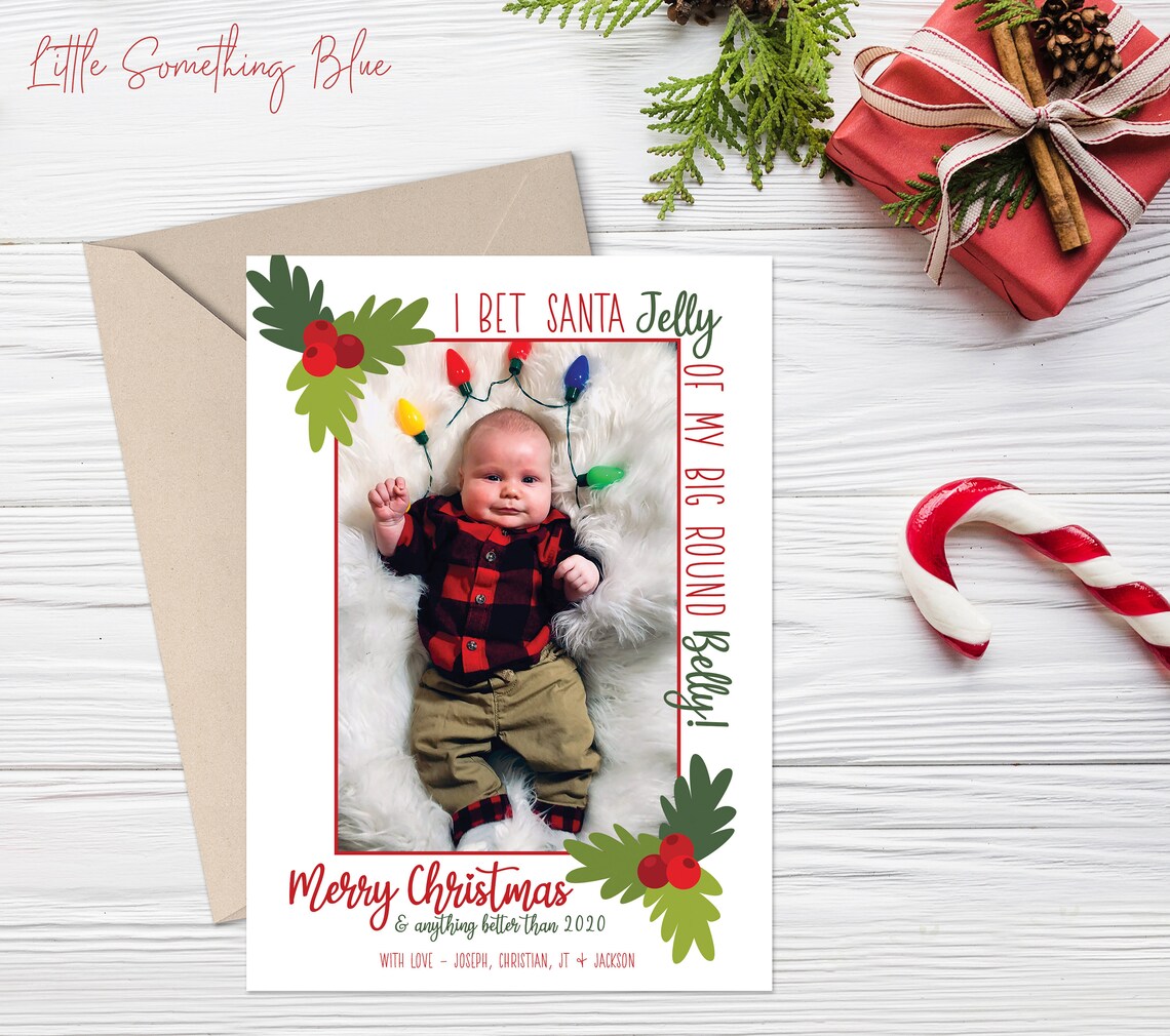 Printable CUSTOM Design Photo Christmas Card Your Design - Etsy