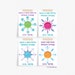 Printable Holiday Play Dough Cards Winter Playdoh Favors Christmas ...