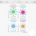 Printable Holiday Play Dough Cards Winter Playdoh Favors Christmas ...