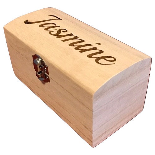Personalised Engraved Plain or Painted Wooden Keepsake Boxes / - Etsy