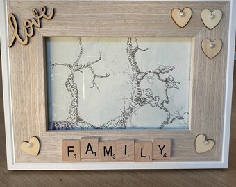 Picture Frame Words | Etsy