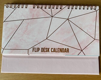 Rose Gold Calendar | Etsy