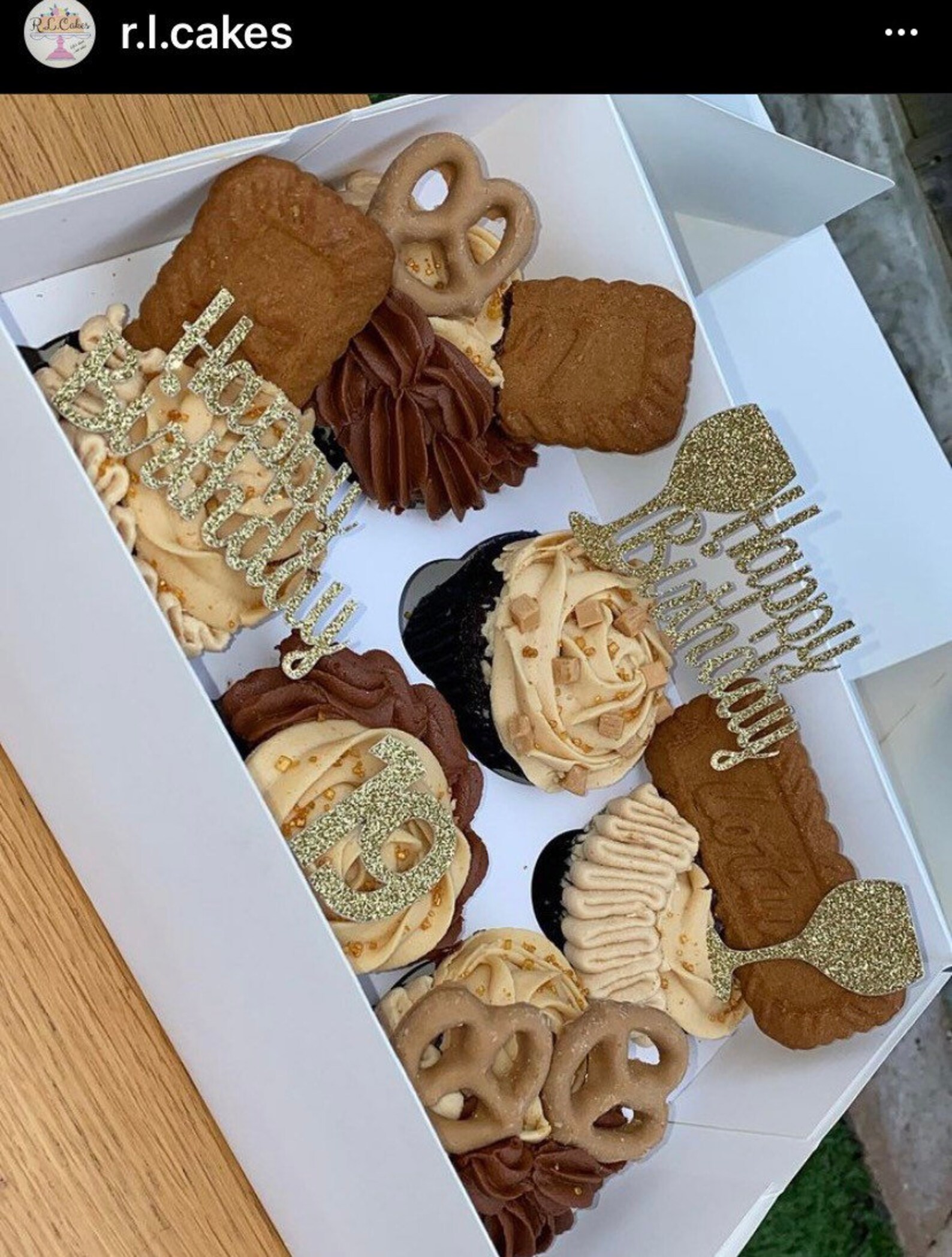 Personalised Cupcake Toppers Cupcake Toppers Card Cupcake | Etsy