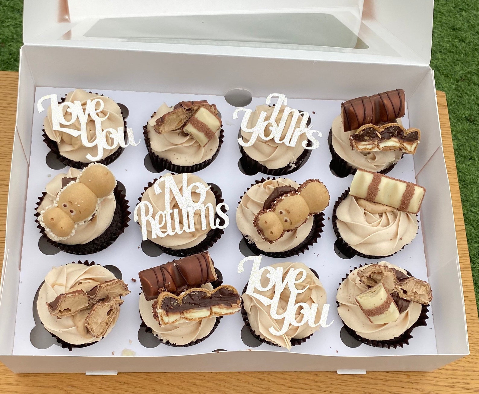 Personalised Cupcake Toppers Cupcake Toppers Card Cupcake - Etsy