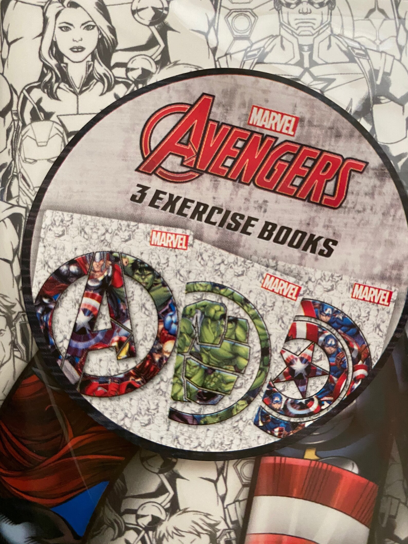 Marvel Notebooks Avengers Notepad School Book Comic Book - Etsy
