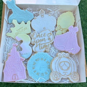 Princess Cookies | Fairy Tale Inspired Cookies | Happy Birthday ...