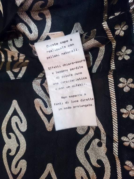 Vintage Anna Biagini Italian Down Leather Jacket Beau… - Gem