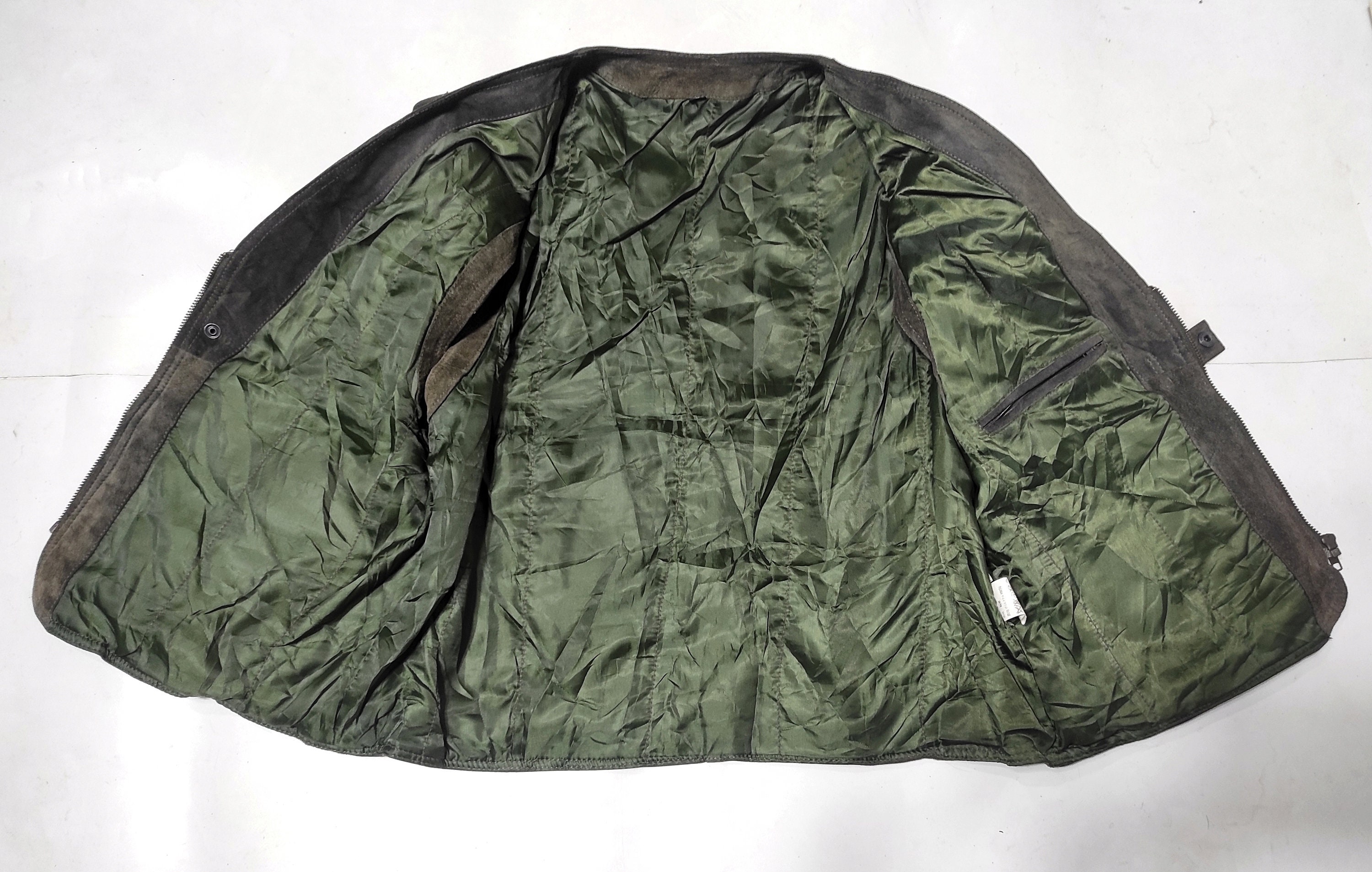 Vintage Tactical Vest Genuine Leather - Etsy