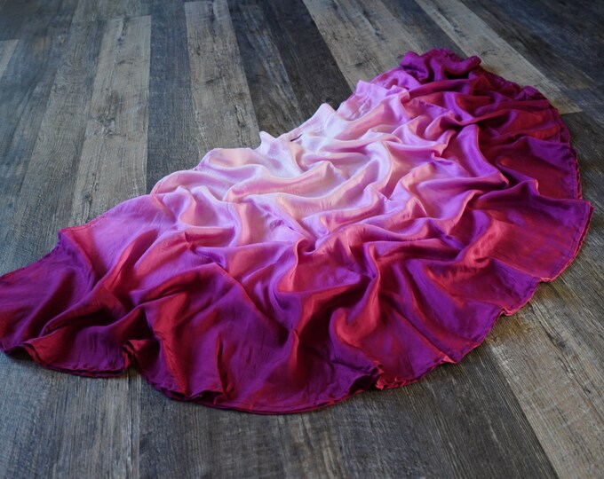 Fairy Wing Flags // Small // Rose Petal // 8mm Silk // Hand Rolled ...