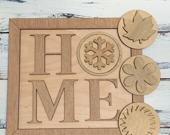Interchangeable Home Sign Pieces - Etsy