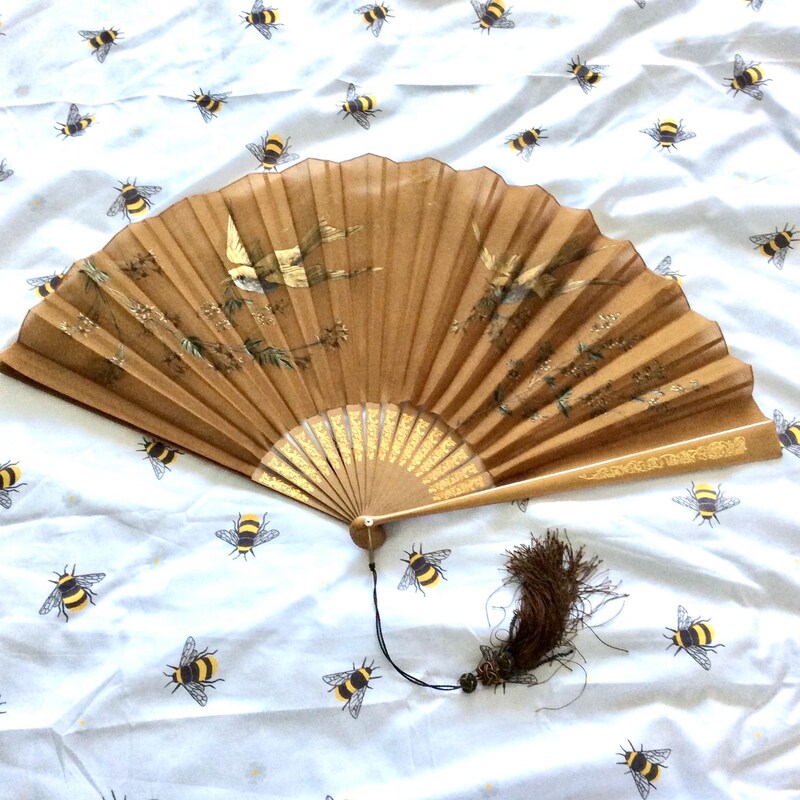 Antique Hand Fan - Etsy