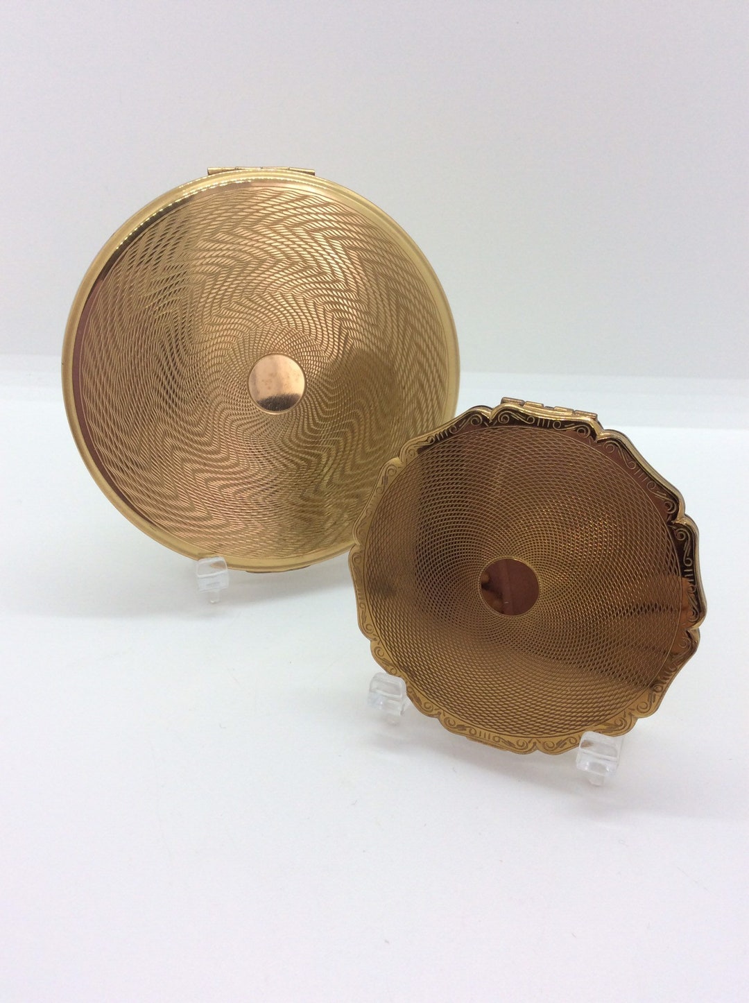 2 Vintage Powder Compacts Stratton & Lerage - Etsy