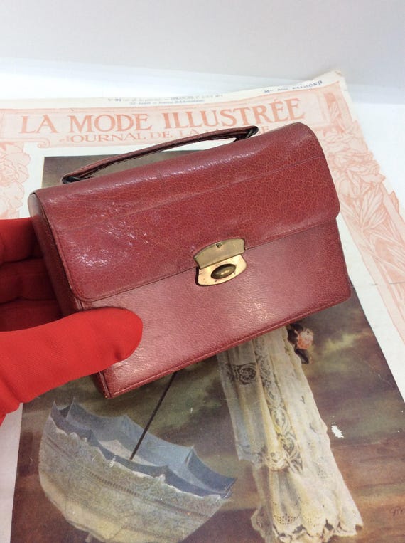 Antique Rare Victorian Vanity Travel Case complete wi… - Gem