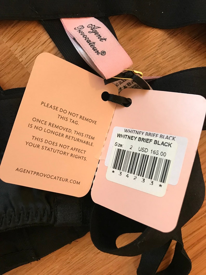 Agent Provocateur Whitney Cage Brief & Karina Brassiere Sized 4 / 36 DD ...