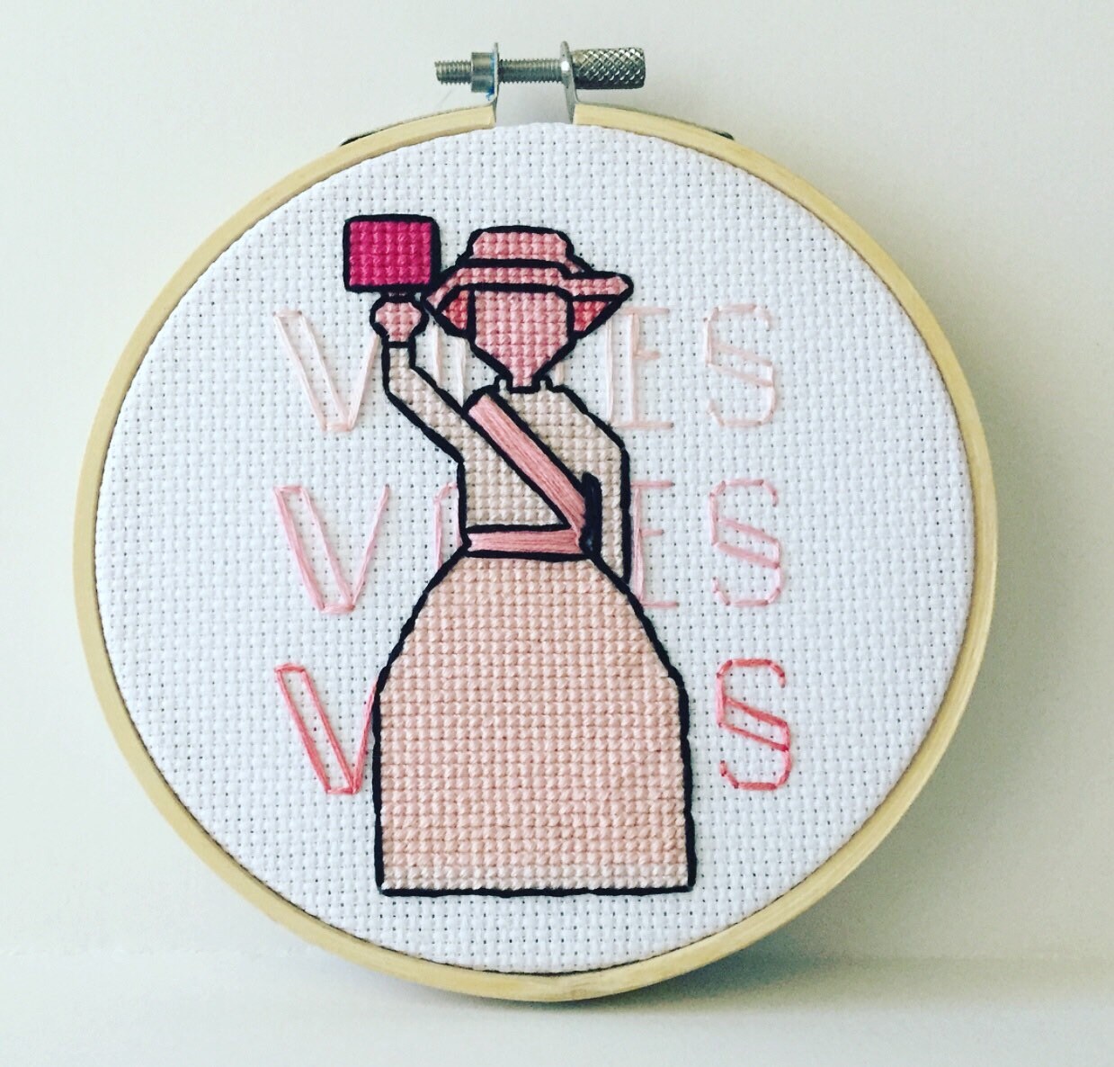 Suffragette Cross Stitch PATTERN - Etsy