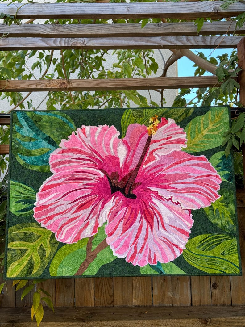 Hibiscus, Melinda Bula’s Fabulous Fusible Flowers - Etsy