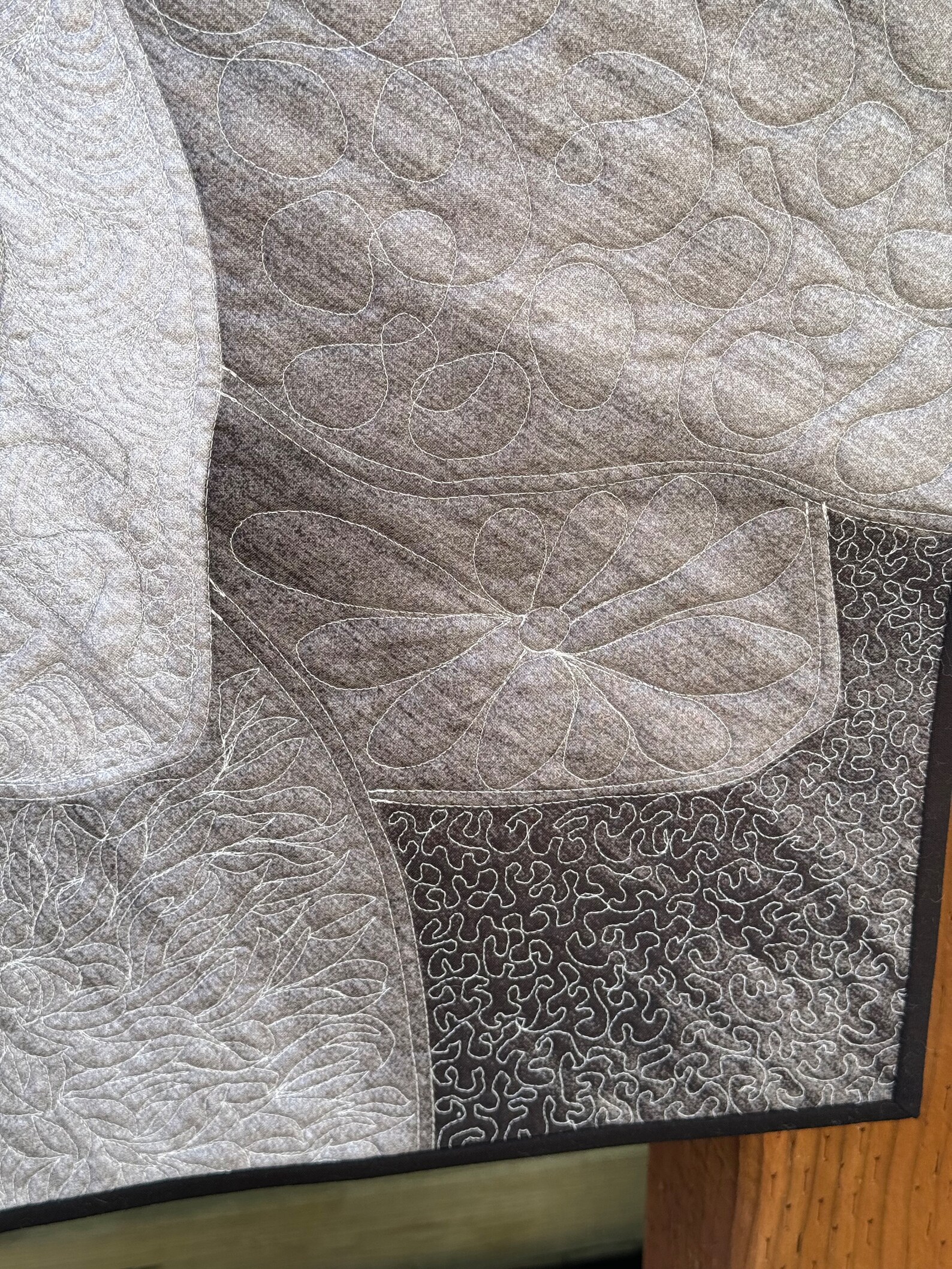 Dream Big Dahlia Panel by Hoffman Fabrics, Slate - Etsy