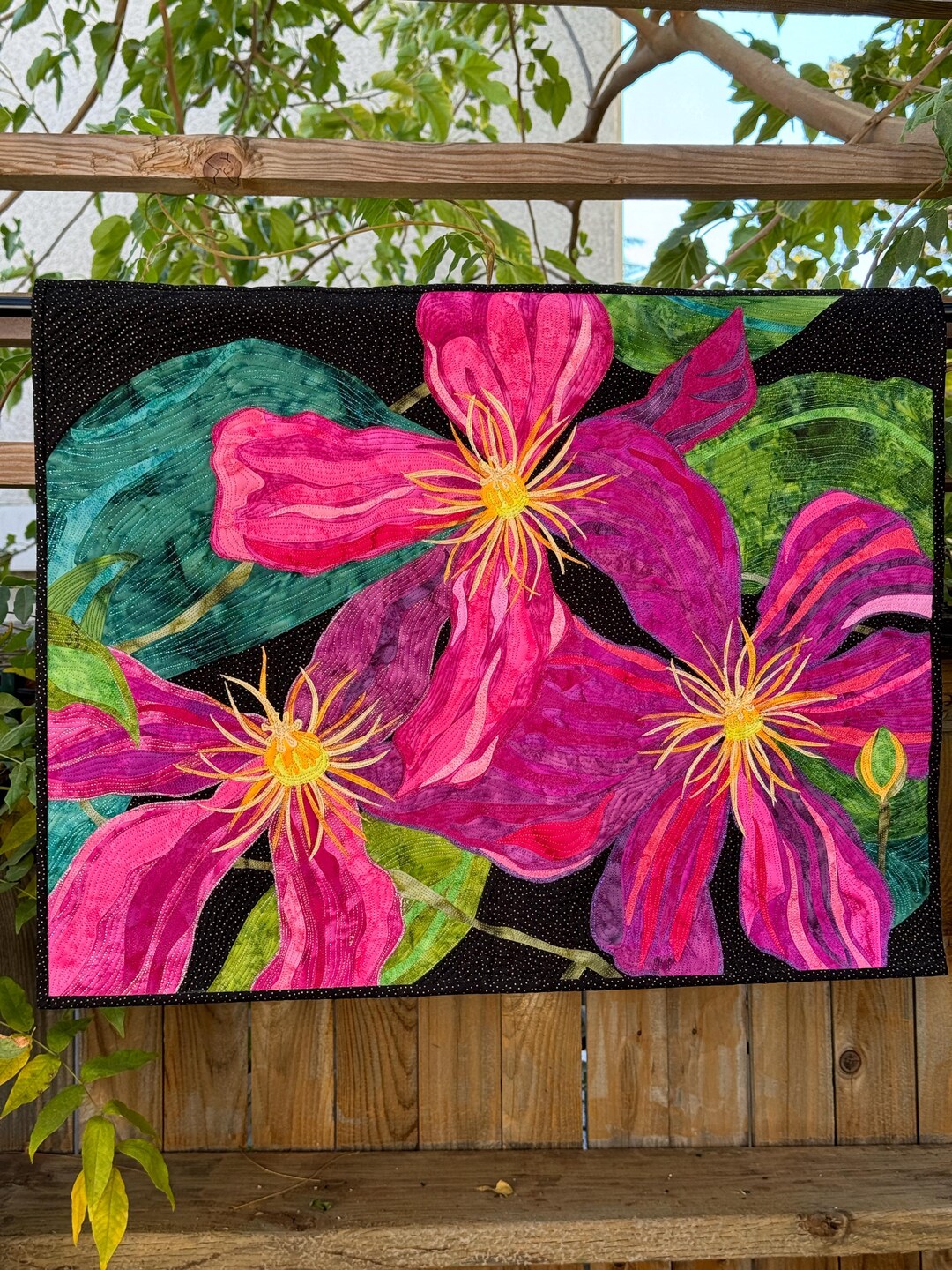 Clematis, Melinda Bula’s Fabulous Fusible Flowers - Etsy