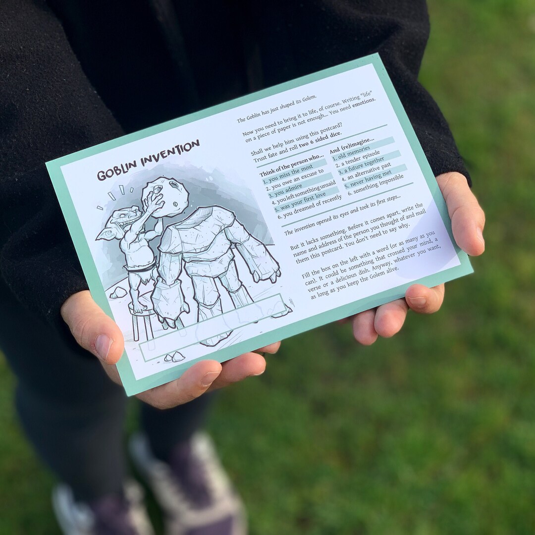 Goblin Invention | Postcard, RPG - Etsy