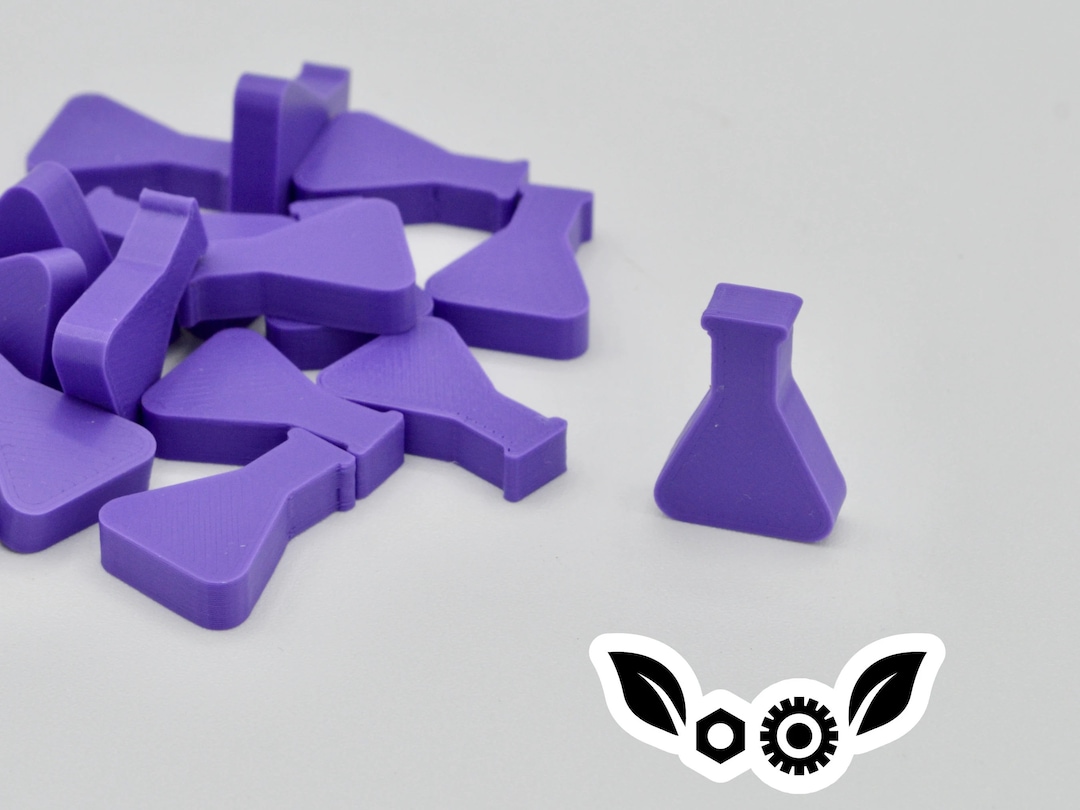 Lab Flask Token | Board Game Accessories and Replacement Pieces ...