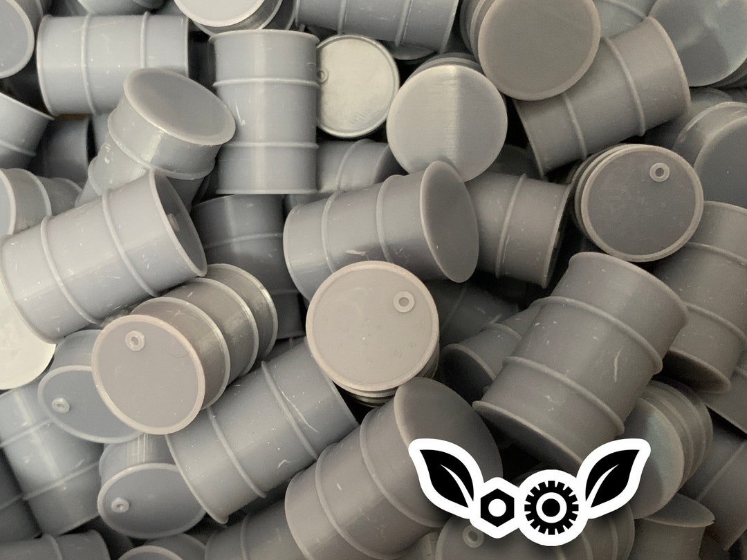 Oil Barrels Miniatures | Wargaming Terrain Scatter | Tabletop Games ...