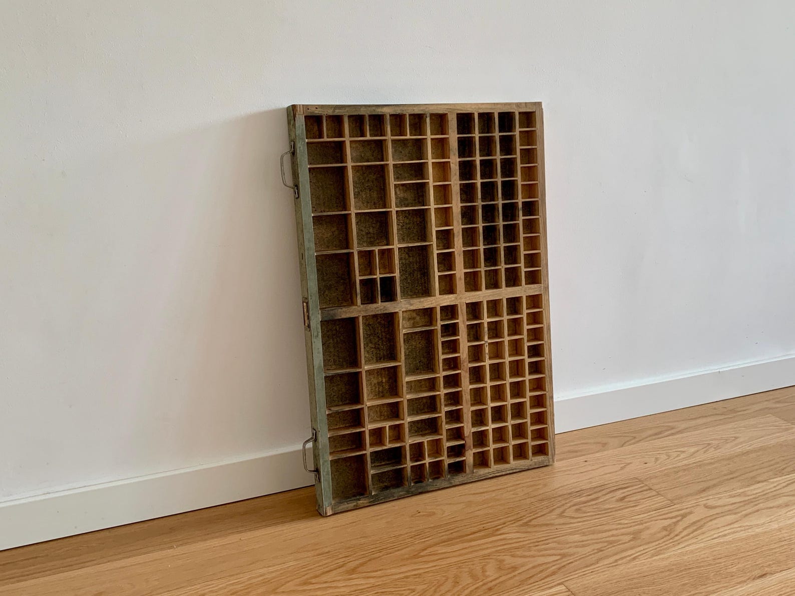 Vintage Type Box Letterpress Printing Drawer | Wooden Shadow Box ...