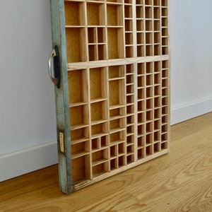 Vintage Type Box Letterpress Printing Drawer | Wooden Shadow Box ...