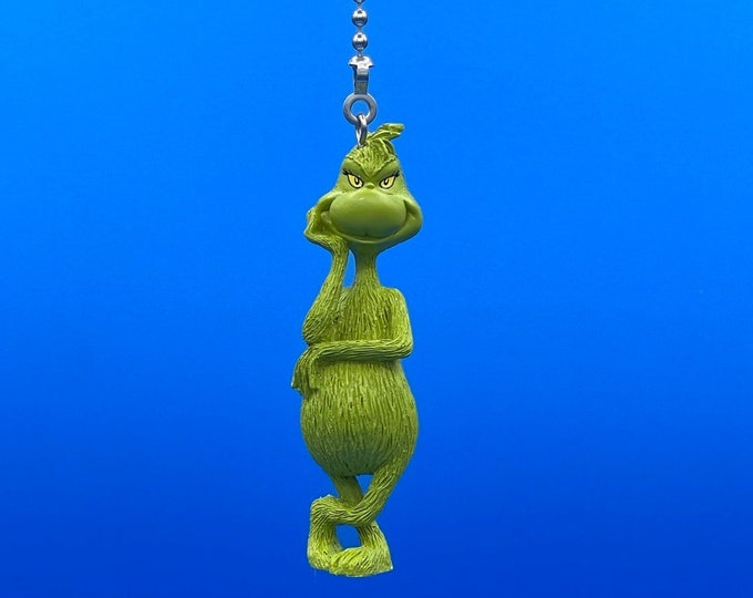 The Grinch From How the Grinch Stole Christmas Ceiling Fan/light Pull ...