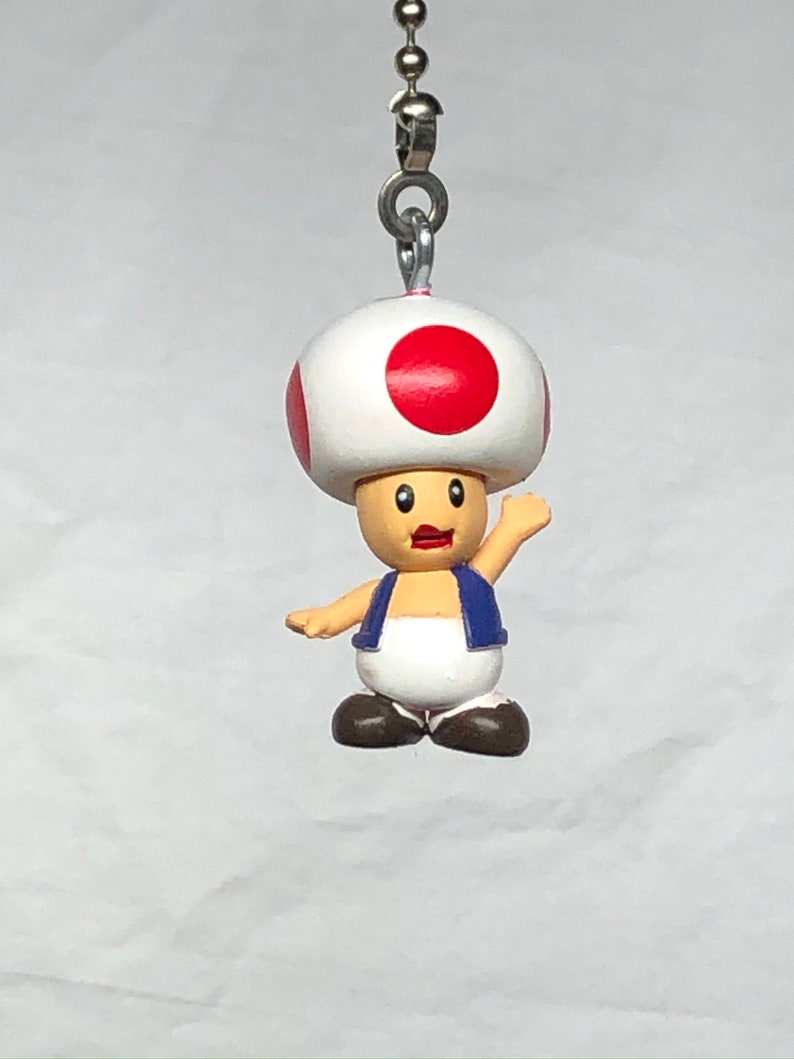 Super Mario Bros. Ceiling Fan/light Pull Chain - Mario, Luigi, Yoshi ...