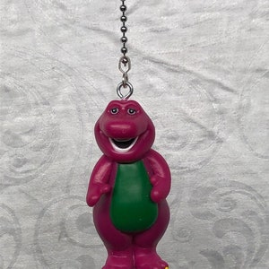 Barney and Friends Characters Ceiling Fan/light Pull Chain - Barney ...