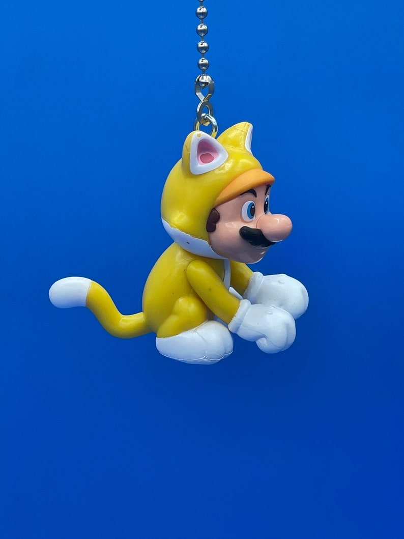 Super Mario Bros. Ceiling Fan/light Pull Chains - Cat, Ice & Baby Mario ...