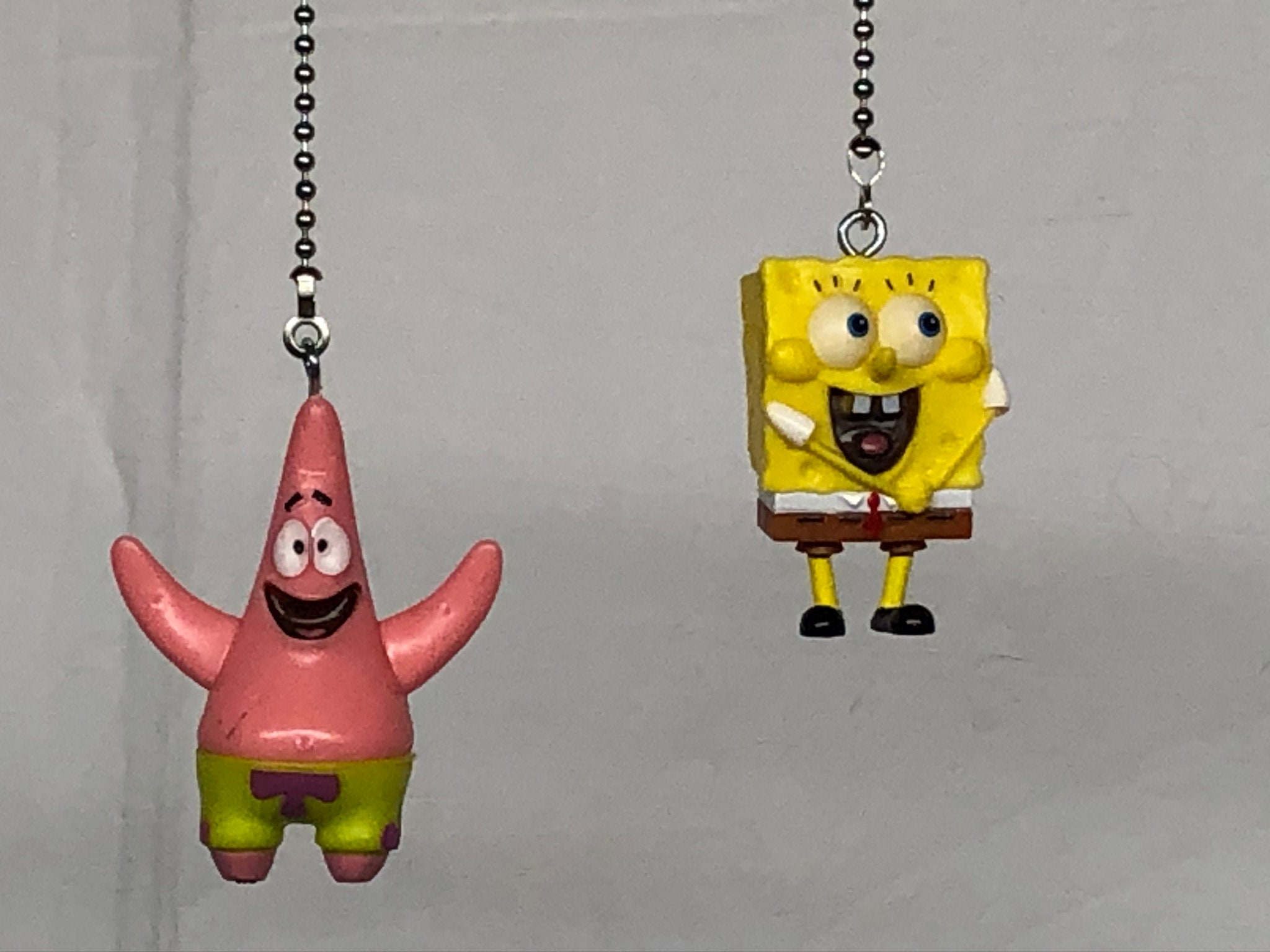 Spongebob Squarepants & Patrick Ceiling Fan/light Pull Chains - Etsy