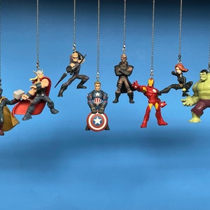 Avengers Ceiling Fan/light Pull Chains - Ironman, Thor, Captain America ...