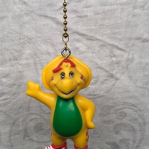 Barney and Friends Characters Ceiling Fan/light Pull Chain - Barney ...
