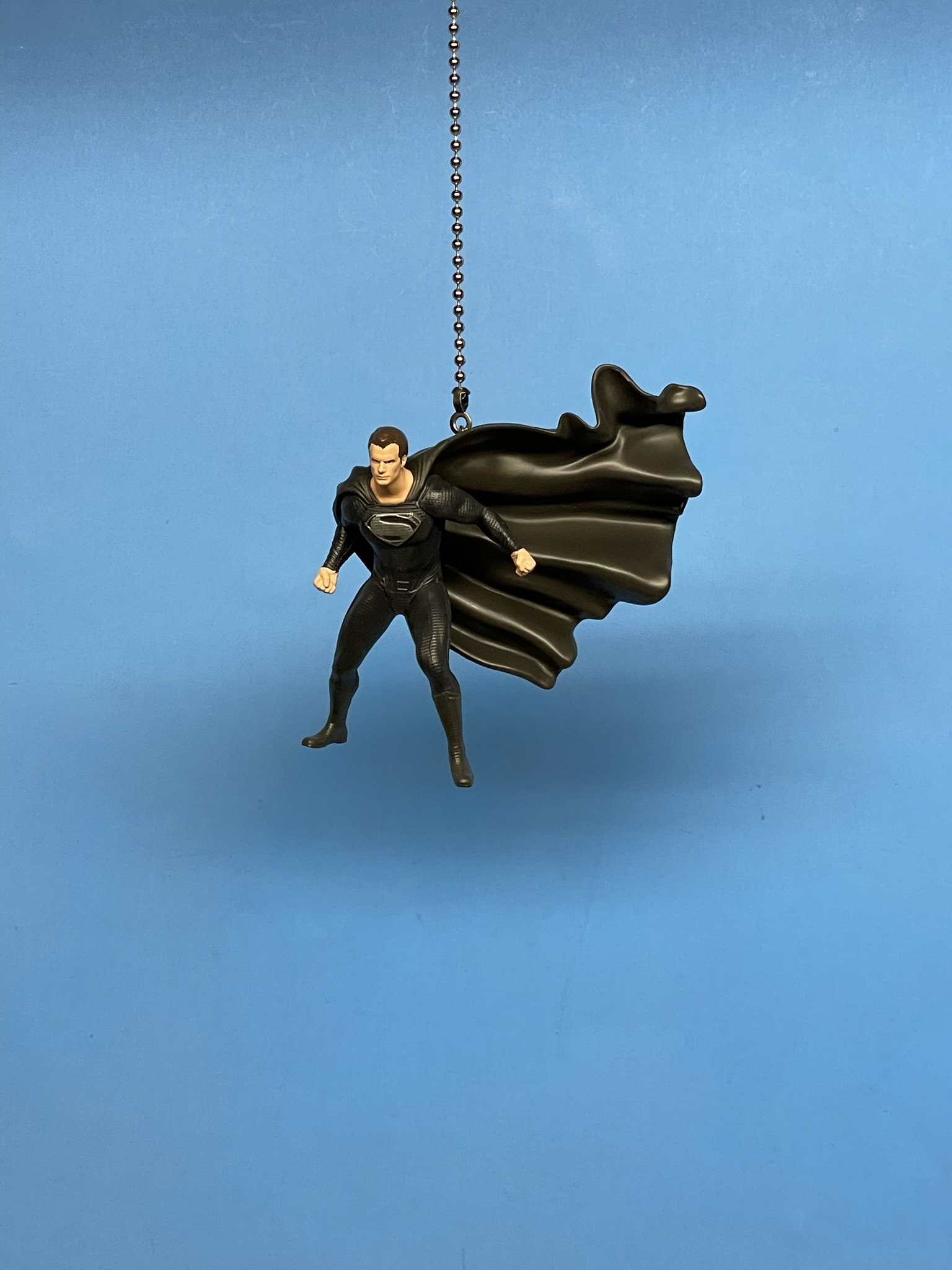 Superman (black Suit) Ceiling Fan/light Pull Chain - Etsy