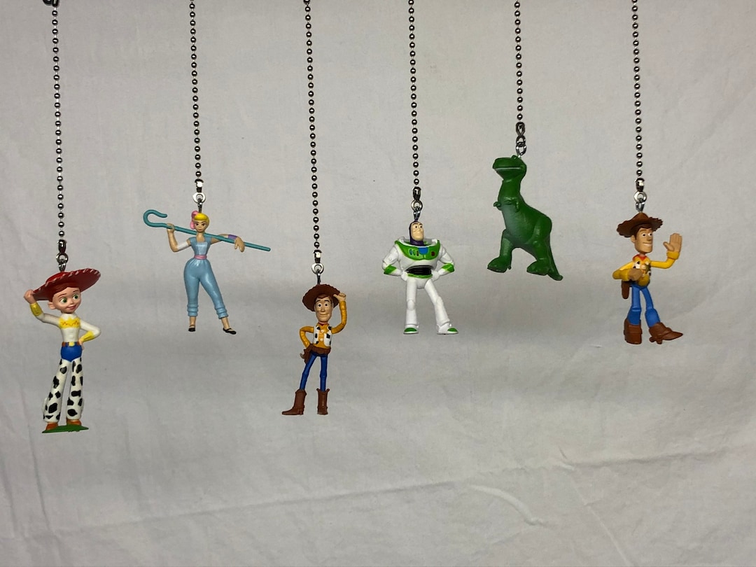 Toy Story Characters Ceiling Fan/light Pull Chain Woody, Buzz Lightyear ...