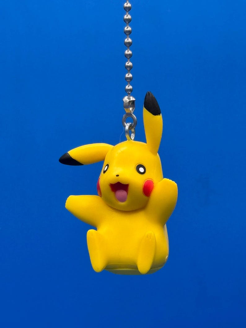 Pokemon Characters Ceiling Fan/light Pull Chains - Pikachu, Charmander ...