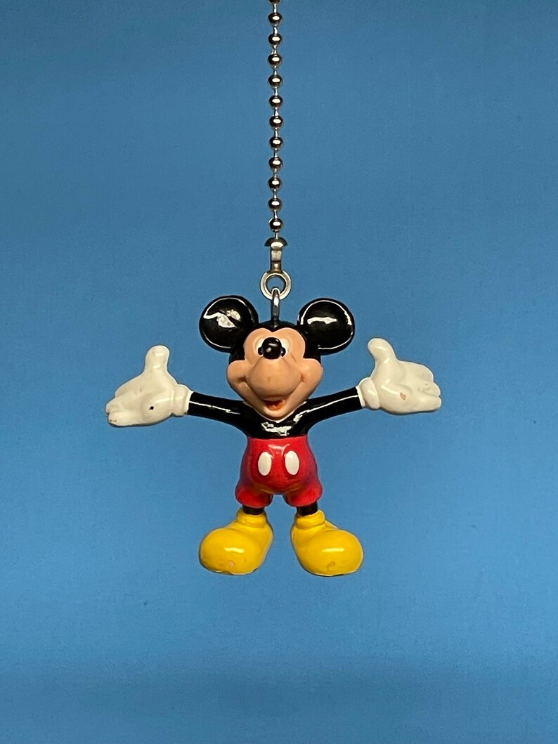 Mickey Mouse & Pluto Ceiling Fan/light Pull Chains - Etsy